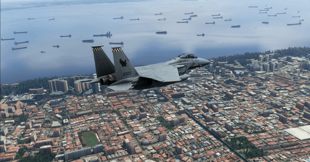 McDonnell Douglas F-15E Republic of Singapore Air Force #8323 v1 (3 ...