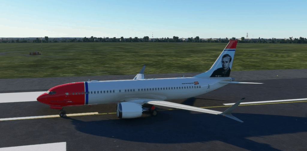 Norwegian 737 MAX v1.0 - MSFS 2020 Liveries Mod