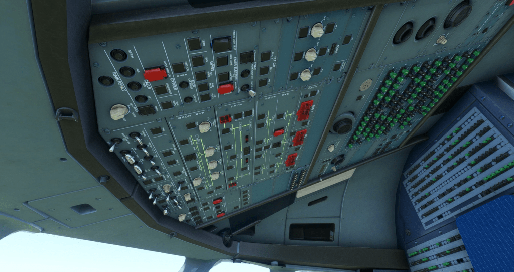 A330 (Blue Cockpit Lighting) v1 (4) - Flight Simulator Addon / Mod