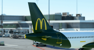 Airbus A320neo McDonald's Livery [8K] v1 (3) - Flight Simulator Addon / Mod