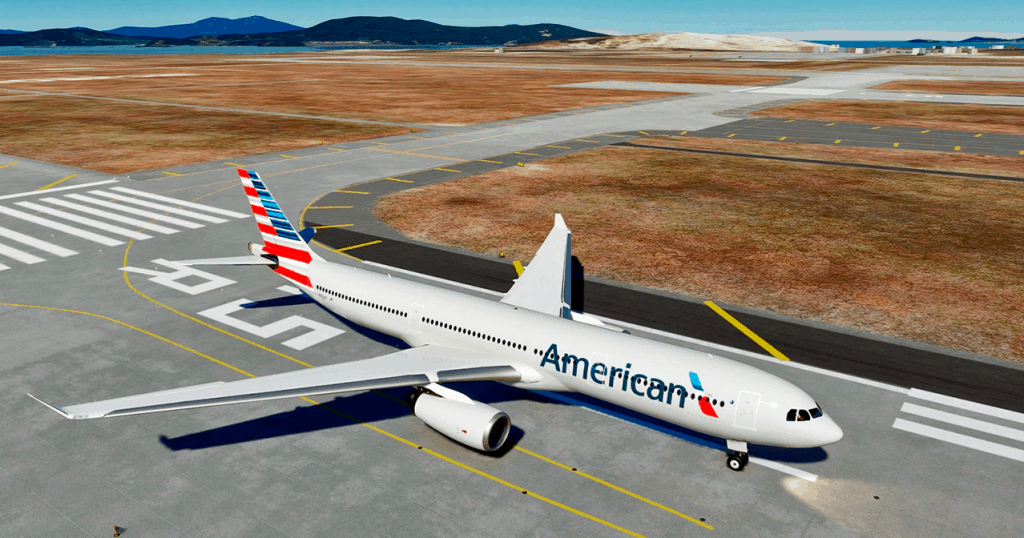 American Airlines v1 (1) - Flight Simulator Addon / Mod