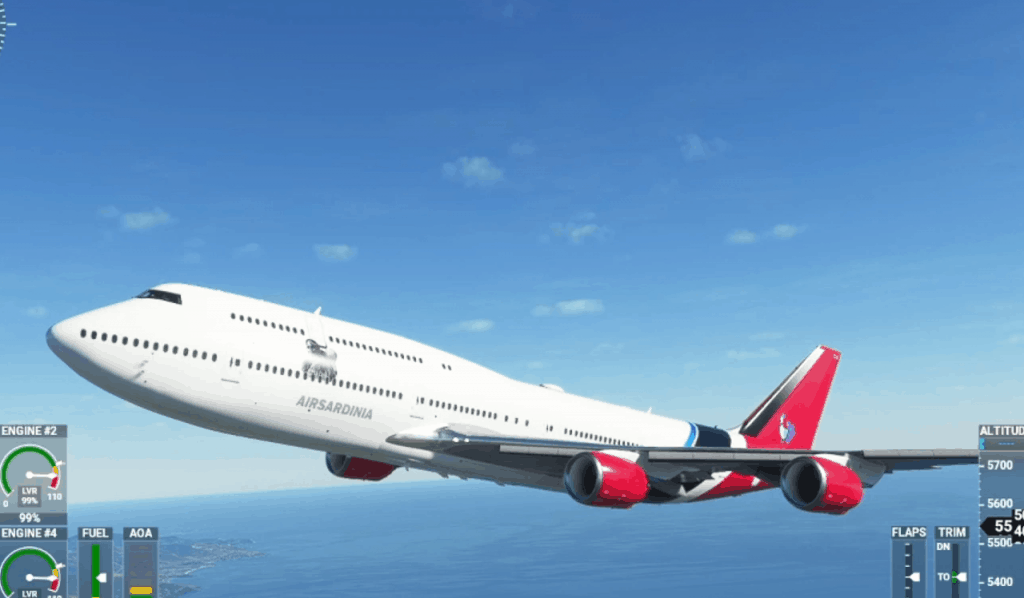 Boeing 747-800i Livery for Airsardinia Virtual Airline v1.0 - MSFS 2020 ...