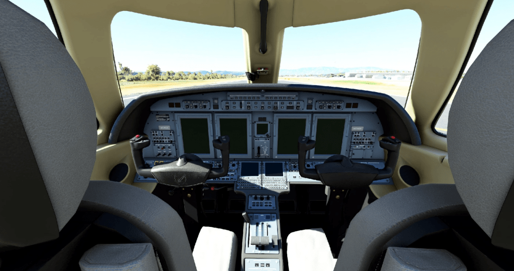 CJ4 Cockpit Texture Mod v0.1 (2) - Flight Simulator Addon / Mod