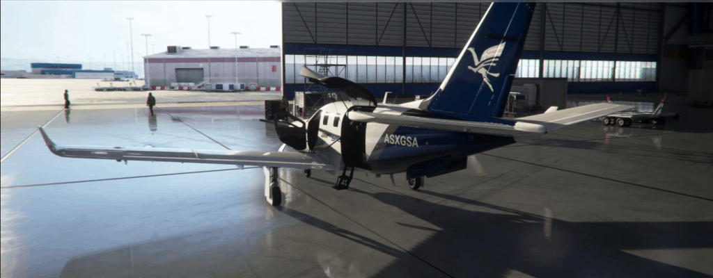 Daher TBM 930 Air Greece Livery v1 (3) - Flight Simulator Addon / Mod