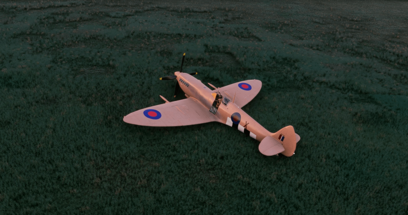 Flying Irons Spitfire FRIX MK716 v1.0 - MSFS 2020 Liveries Mod