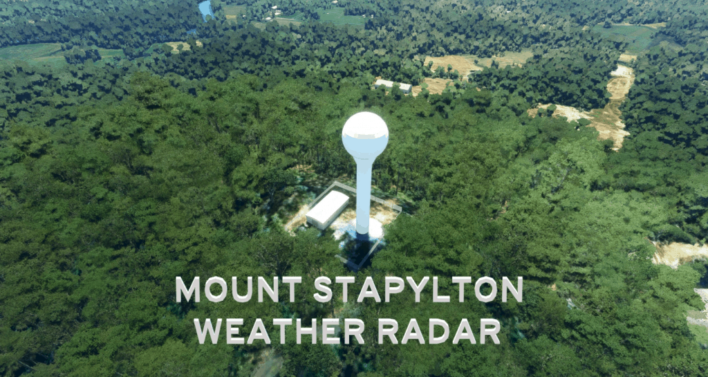 Mount Stapylton Weather Radar v0.1 - MSFS 2020 Scenery Mod