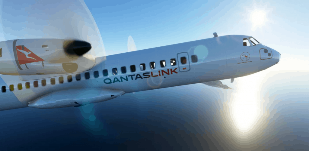 Qantas Link (2018) ATR 72-600 8K v1 - Flight Simulator Addon / Mod