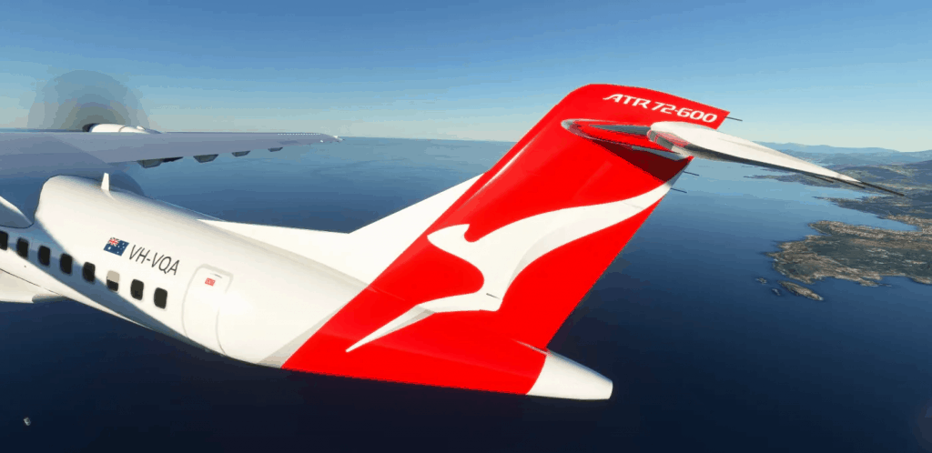 Qantas Link (2019) ATR 72-600 8K v1 - Flight Simulator Addon / Mod