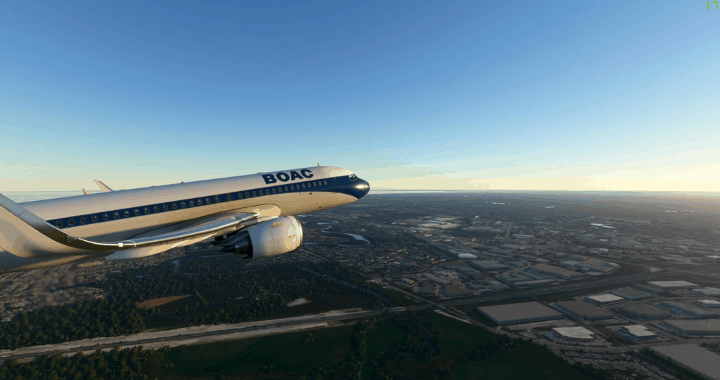 [A32NX] A320 Neo FBW BOAC Livery (4K Livery) v1 (1) - Flight Simulator Addon / Mod