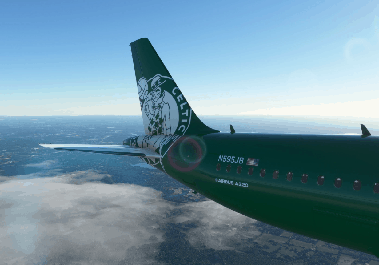 [A32NX] JetBlue Boston Celtics Livery v1 (1) - Flight Simulator Addon / Mod