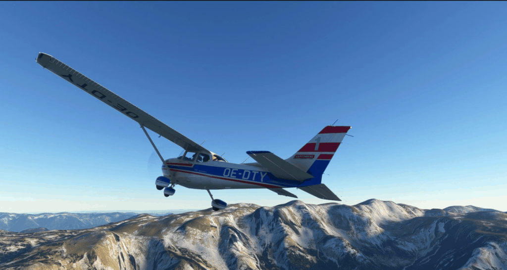 Cessna 172SP OE-DTY (White Wings Formation) v1.0 - MSFS 2020 Liveries Mod