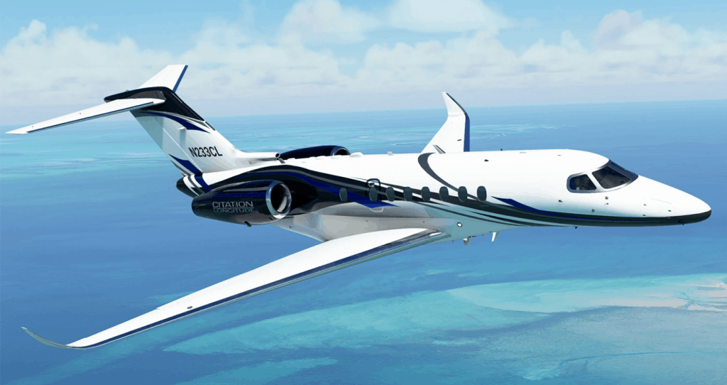 Cessna Citation Longitude N233CL v1 (2) - Flight Simulator Addon / Mod