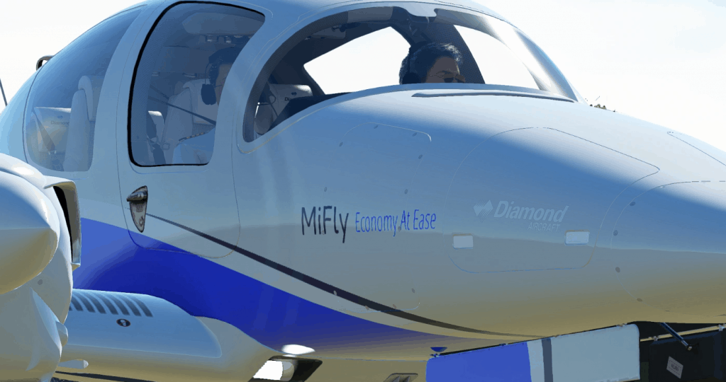 DA62 MiFly Alpha Livery [4k Textures] v1 (2) - Flight Simulator Addon / Mod