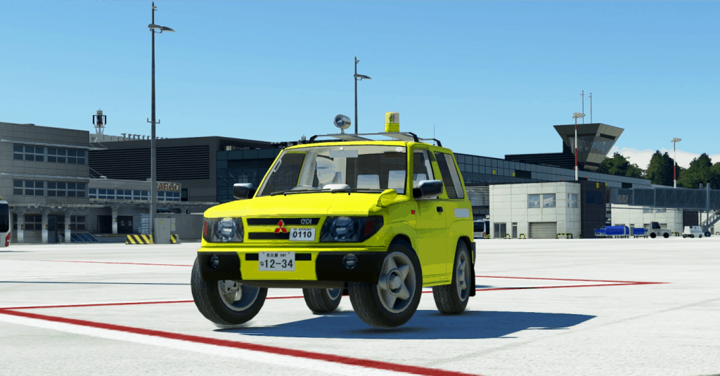 [DRIVABLE] CAR Mitsubishi PAJERO v1.2.1 - MSFS 2020 Aircrafts Mod