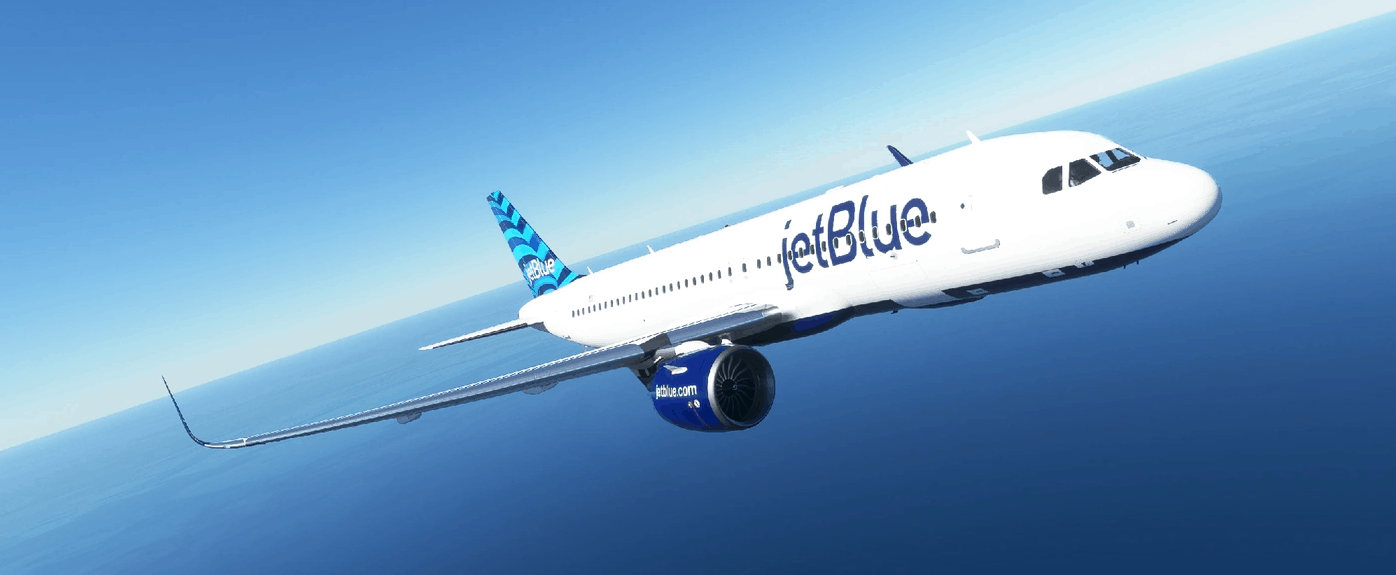 JetBlue Hops A320neo Livery v1 (2) - Flight Simulator Addon / Mod