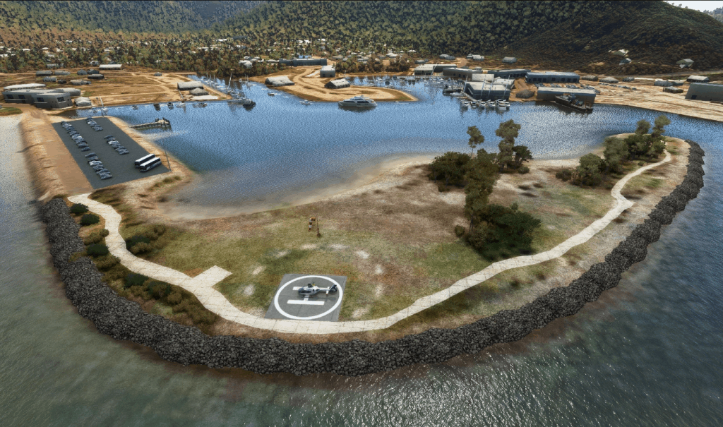 Magnetic Island Helipad v1.1 - MSFS2020 Other Mod