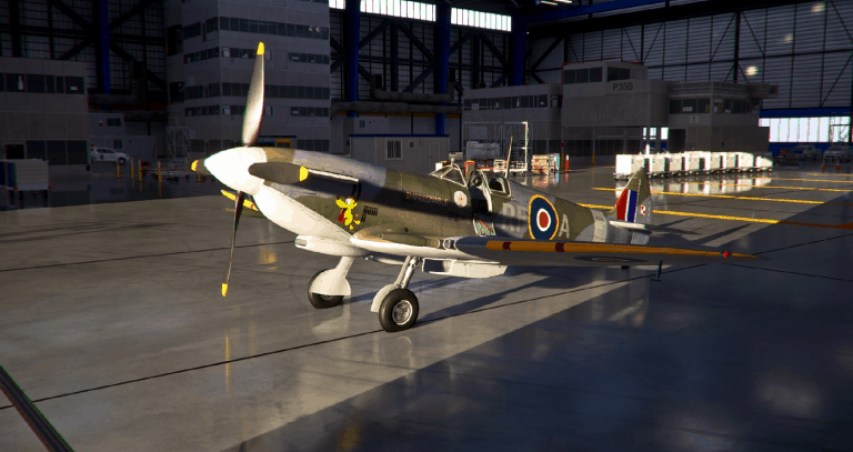 Supermarine Spitfire Mk IX, RAF (Polish) 303 Squadron 'Kościuszko', RF ...