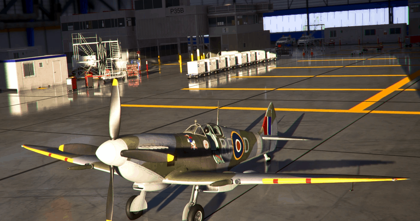Supermarine Spitfire Mk IX, RAF (Polish) 303 Squadron 'Kościuszko', RF ...