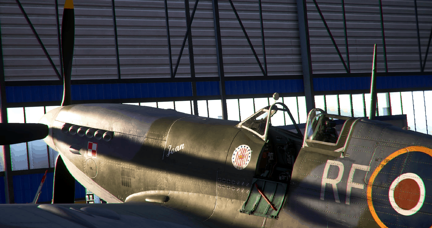 Supermarine Spitfire Mk IX, RAF (Polish) 303 Squadron 'Kościuszko', RF ...