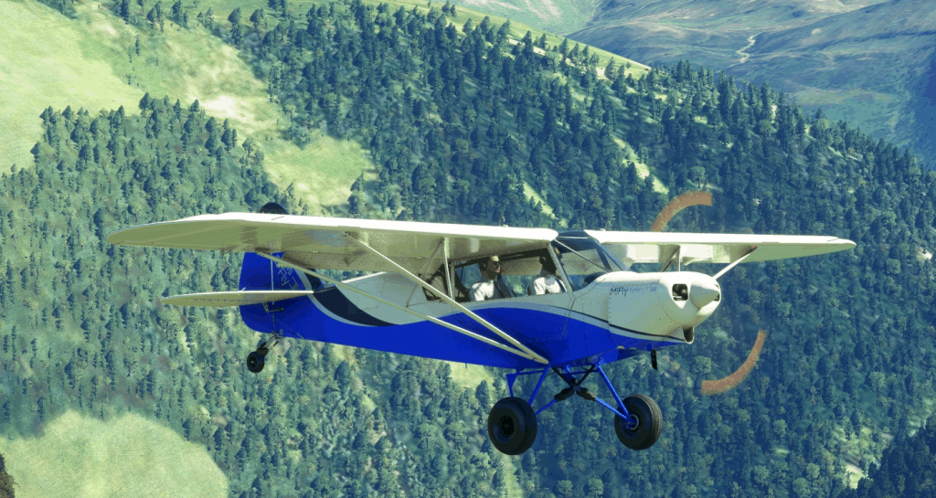 Zlin Savage Cub MiFly Livery v1 (1) - Flight Simulator Addon / Mod