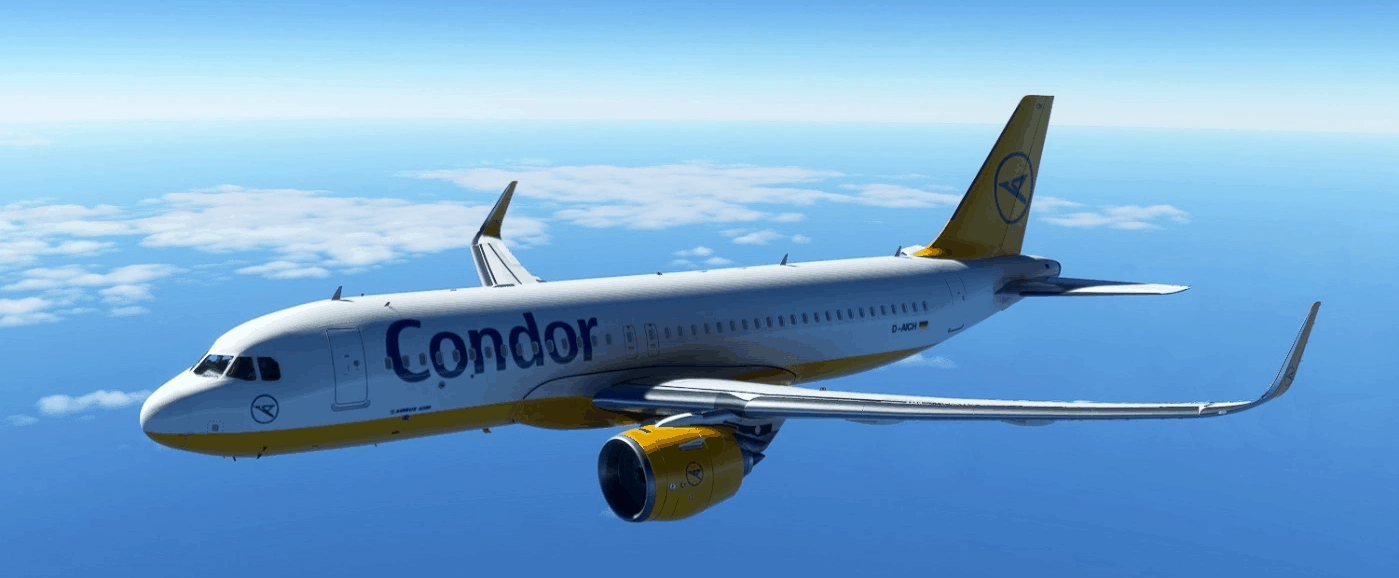 [A32NX] Condor A320 90´s v1 (2) - Flight Simulator Addon / Mod