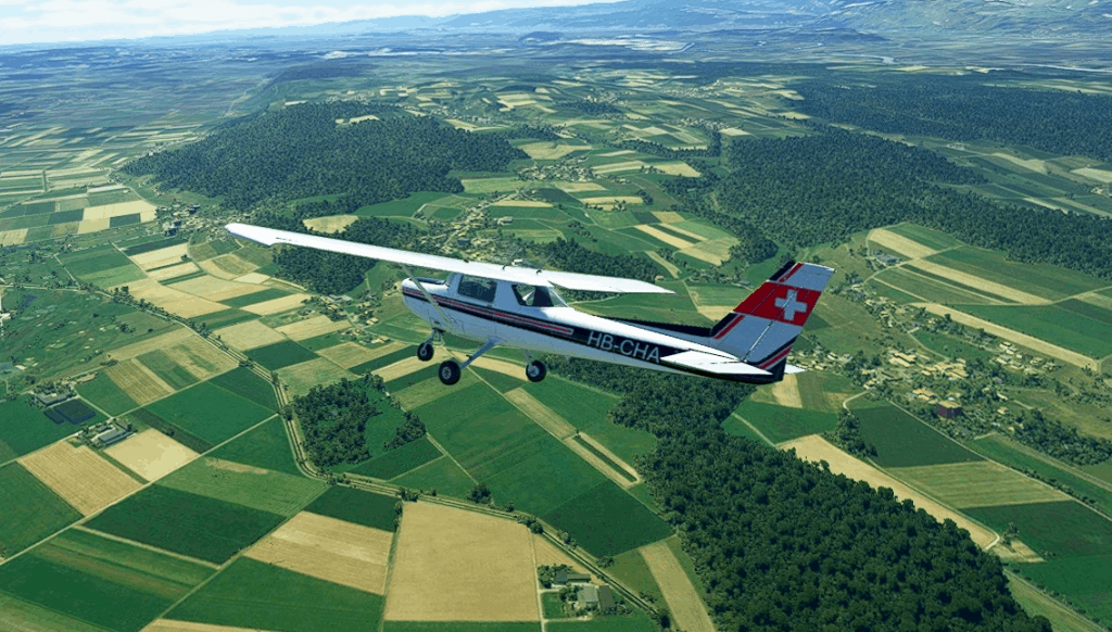 Cessna 152 HB-CHA v1.0 - MSFS 2020 Liveries Mod