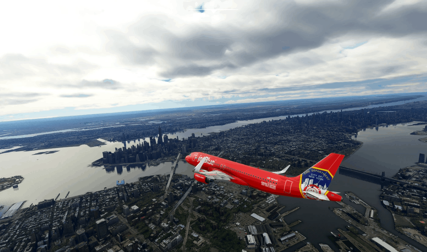 [A32NX]Jetblue 'Blue Bravest’ Fire Department New York Livery 8K v1.0 ...