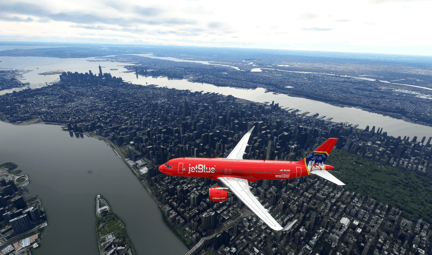 [A32NX]Jetblue 'Blue Bravest’ Fire Department New York Livery 8K v1.0 ...