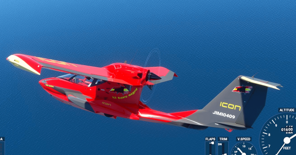 Icon A5 Toro Edition v1.0 - MSFS 2020 Liveries Mod
