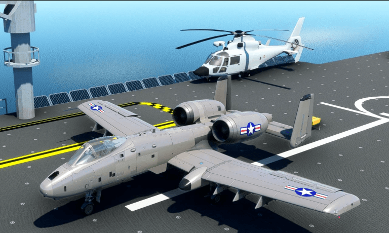 A-10 Thunderbolt USA v1.0 - MSFS 2020 Liveries Mod