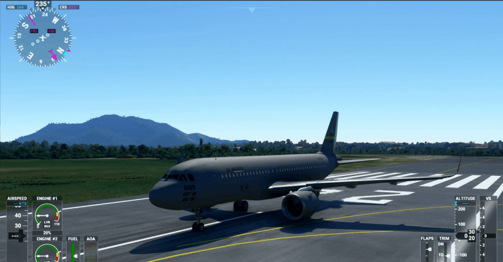[A32NX] AIR FORCE US v1.0 - MSFS 2020 Liveries Mod