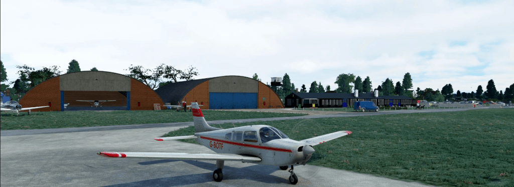 Just Flight Piper Warrior II G-BOTF Southend Flying Club v1.0 - MSFS ...