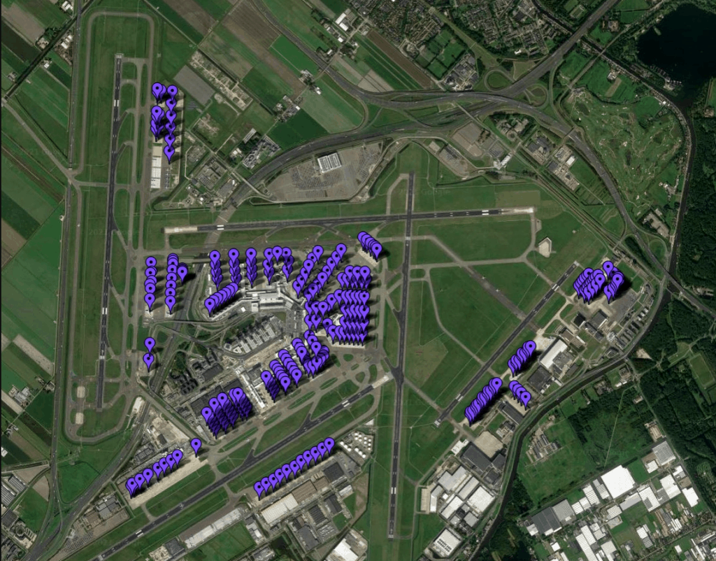 Pilot2ATC Amsterdam EHAM Taxiways and Gates v1.0 - MSFS2020 Other Mod