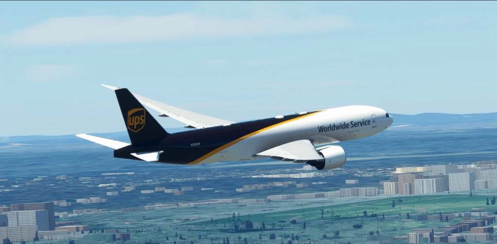 UPS / United Parcel Service CaptainSim 777-200F v1.0 - MSFS 2020 ...