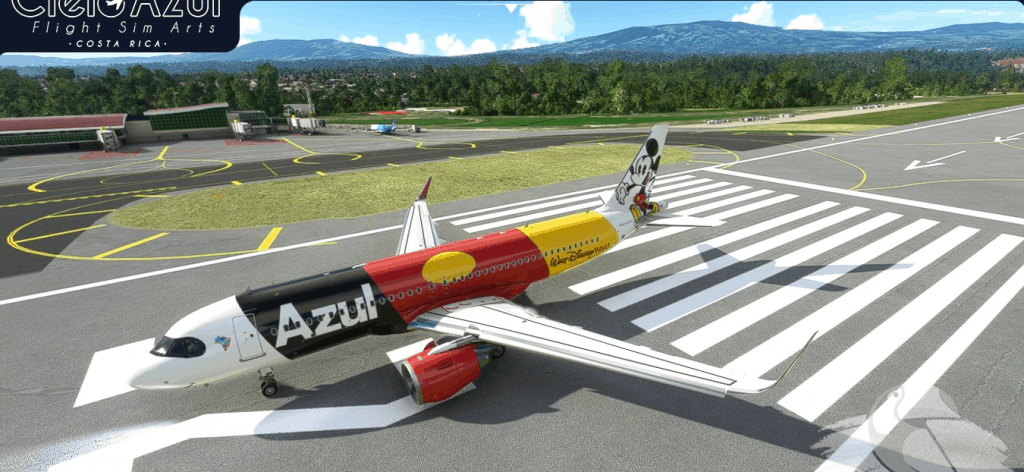 [A32NX] Azul Linhas Aereas | Disney | FlyByWire Airbus A320neo (8K) v1 ...