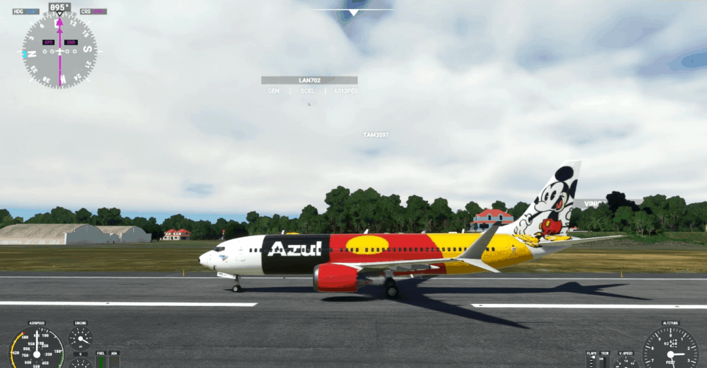 AZUL MICKEY v1.0 - MSFS 2020 Liveries Mod