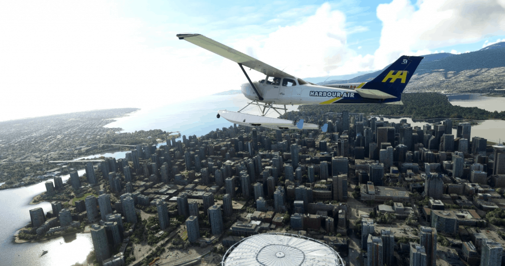 Cessna 172 Floats - Harbour Air v1.2 - MSFS 2020 Liveries Mod