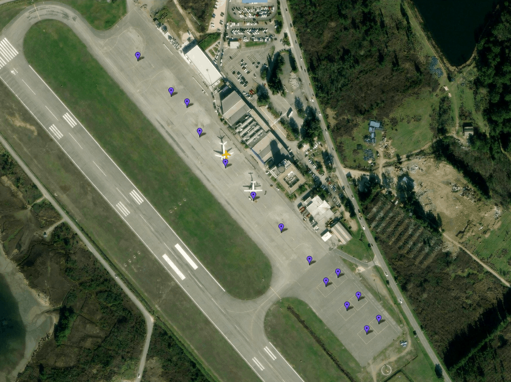 Pilot2ATC Tivat Airport LYTV Taxiways and Gates v1.0 - MSFS2020 Other Mod