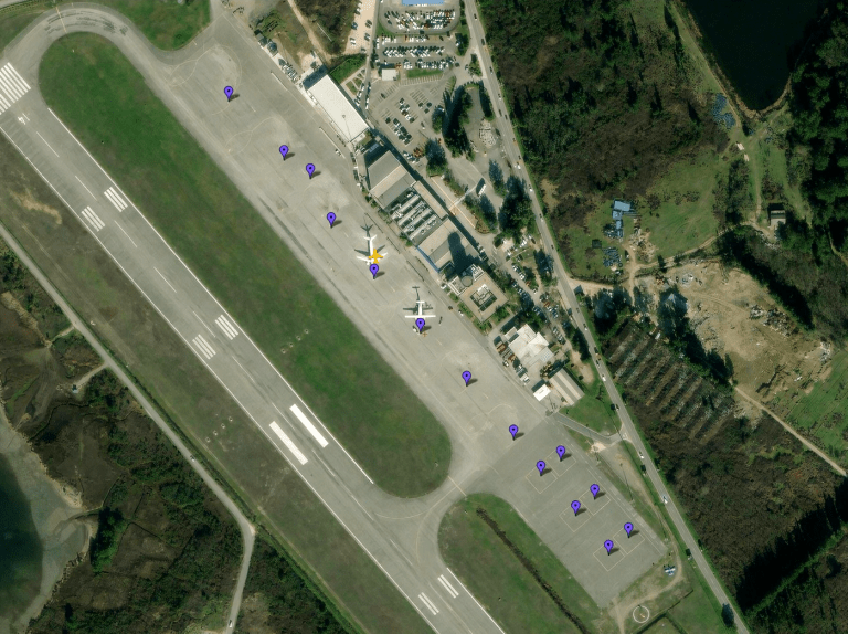 Pilot2ATC Tivat Airport LYTV Taxiways and Gates v1.0 - MSFS2020 Other Mod