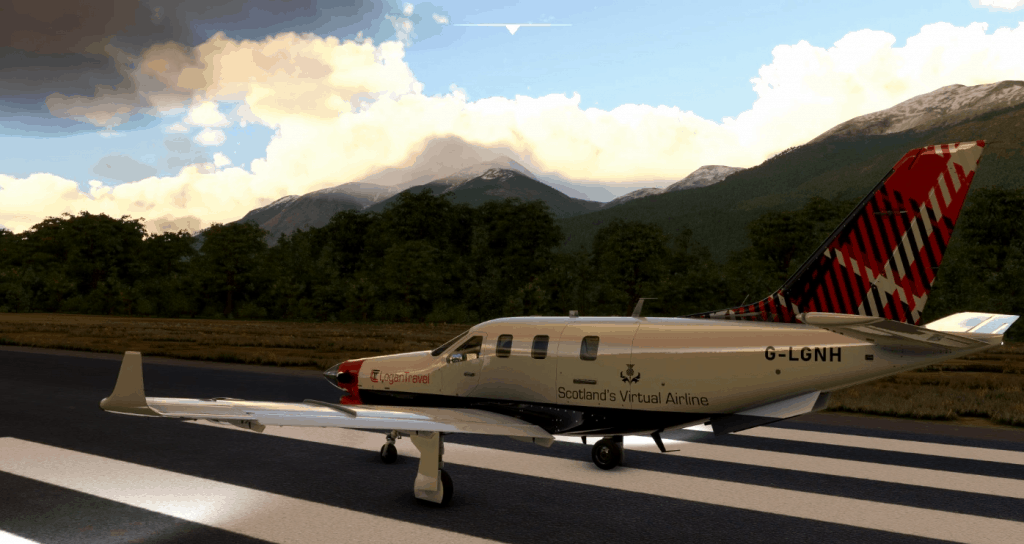 TBM 930 LoganTravel 8k Livery- Scotlands Virtual Airline v1.0 - MSFS ...
