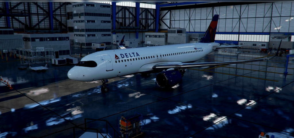 [A32NX] FlyByWire | Airbus A320neo DELTA AIRLINES N370DT with mask in 8k v1.0 - MSFS 2020 ...