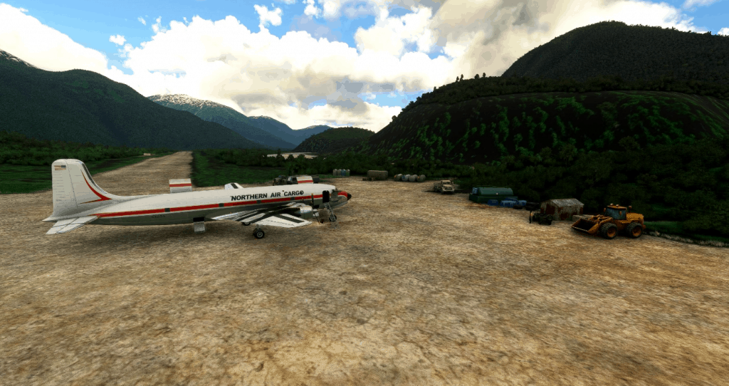 CAB5-Bronson Creek Airstrip And Snip Mine, British Colombia, Canada v1 ...