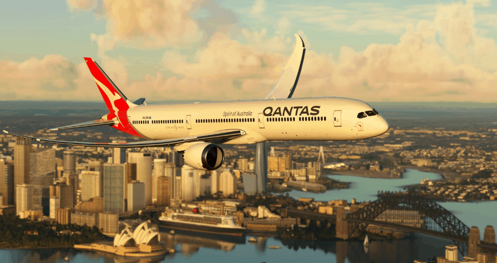 Qantas VH-ZNA Ultra v1 (1) - Flight Simulator Addon / Mod