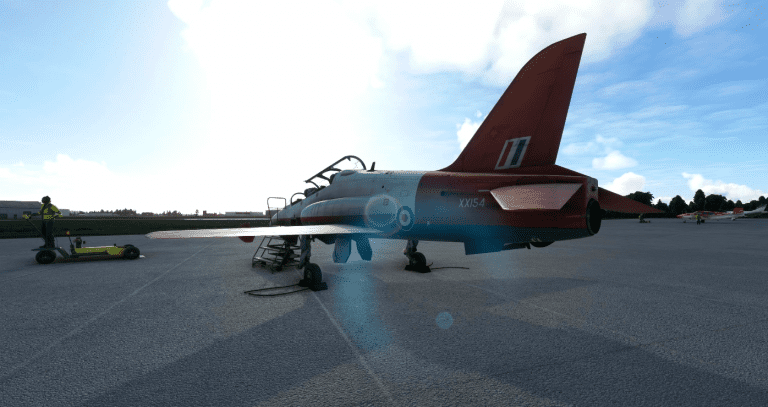 [8K] JustFlight Hawk T.1 - XX154 Raspberry Ripple v1.0.0 - MSFS 2020 ...