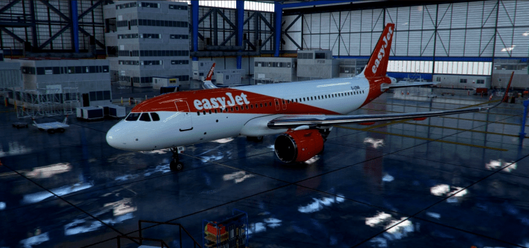 [A32NX] FlyByWire | Airbus A320neo Easy Jet G-UZHR in 8k v1.0 - MSFS 2020 Liveries Mod