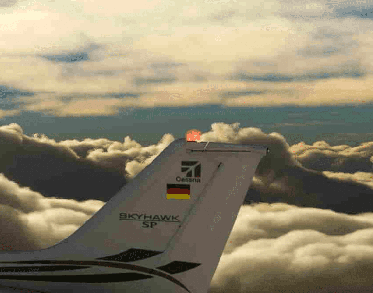 Custom beacon light for Cessna 172 (G1000) v1.0 - MSFS2020 Other Mod