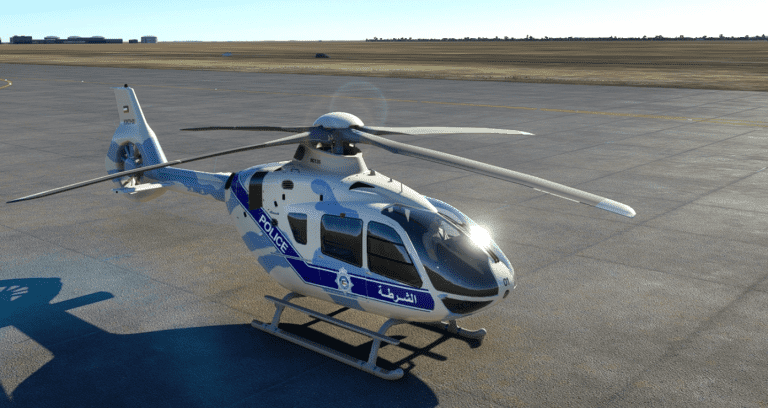 H135 Kuwait Police v1.0 - MSFS 2020 Helicopters Mod
