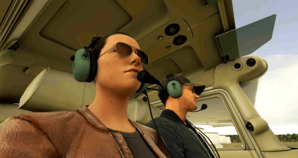 Headset texture mod "David Clark style" v1.0 - MSFS2020 Other Mod