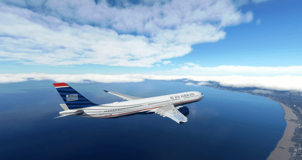 Headwing A330-900neo US Airways 8K v1.0 - MSFS 2020 Liveries Mod