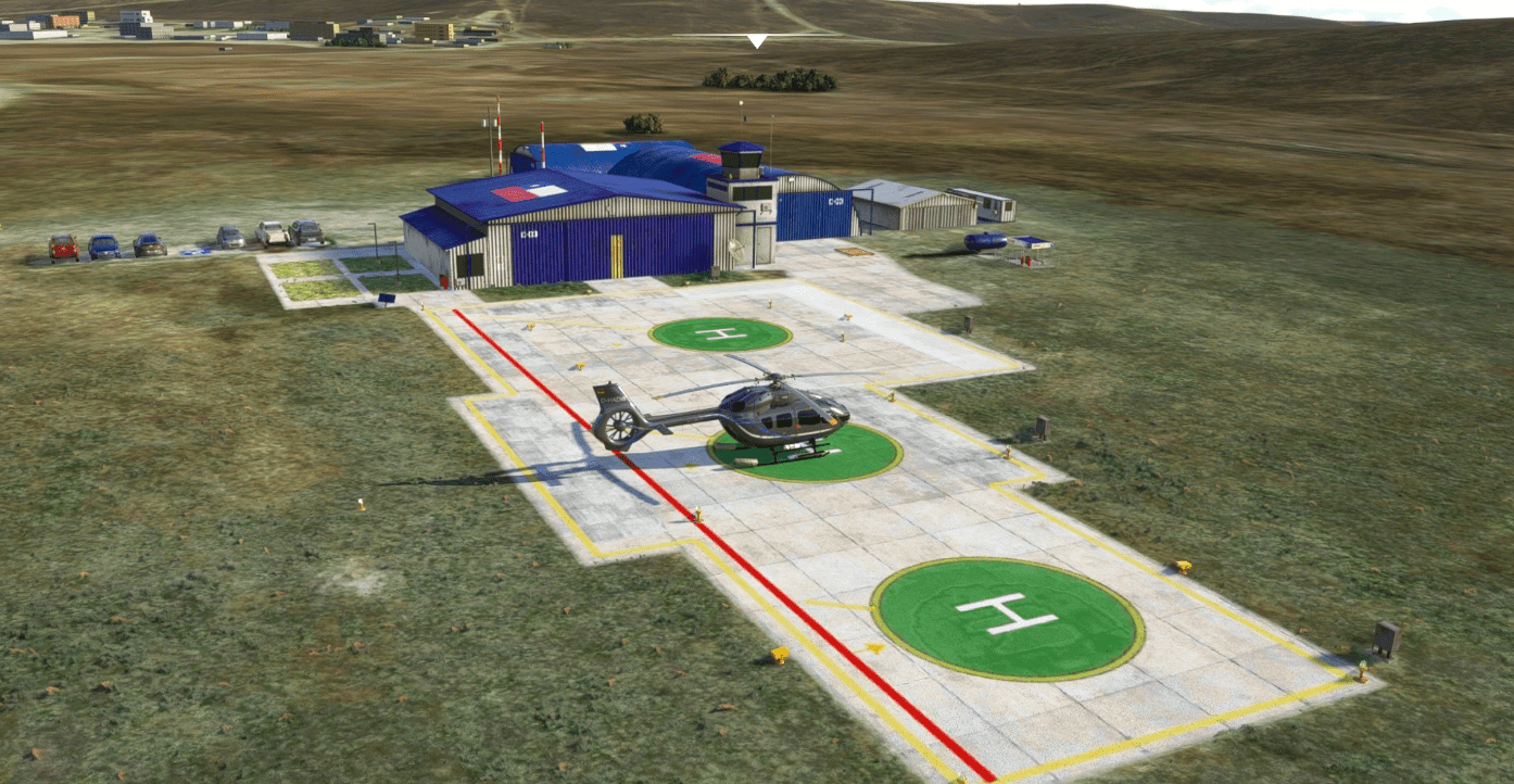 Helipuerto Posesión - SHSD v1.0 - MSFS2020 Other Mod